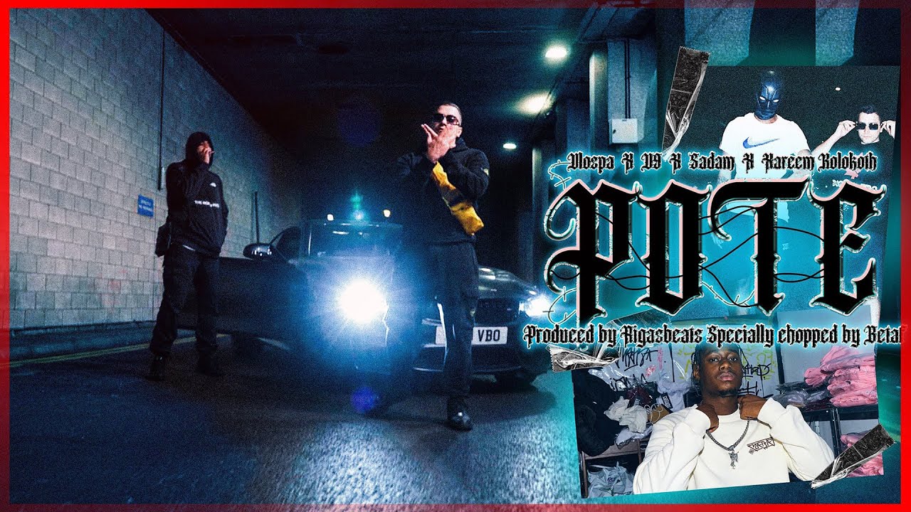 Κυκλοφόρησε το νέο video clip «POTE» των VLOSPA, V9, Sadam & Kareem Kalokoh - Rapnroll.gr