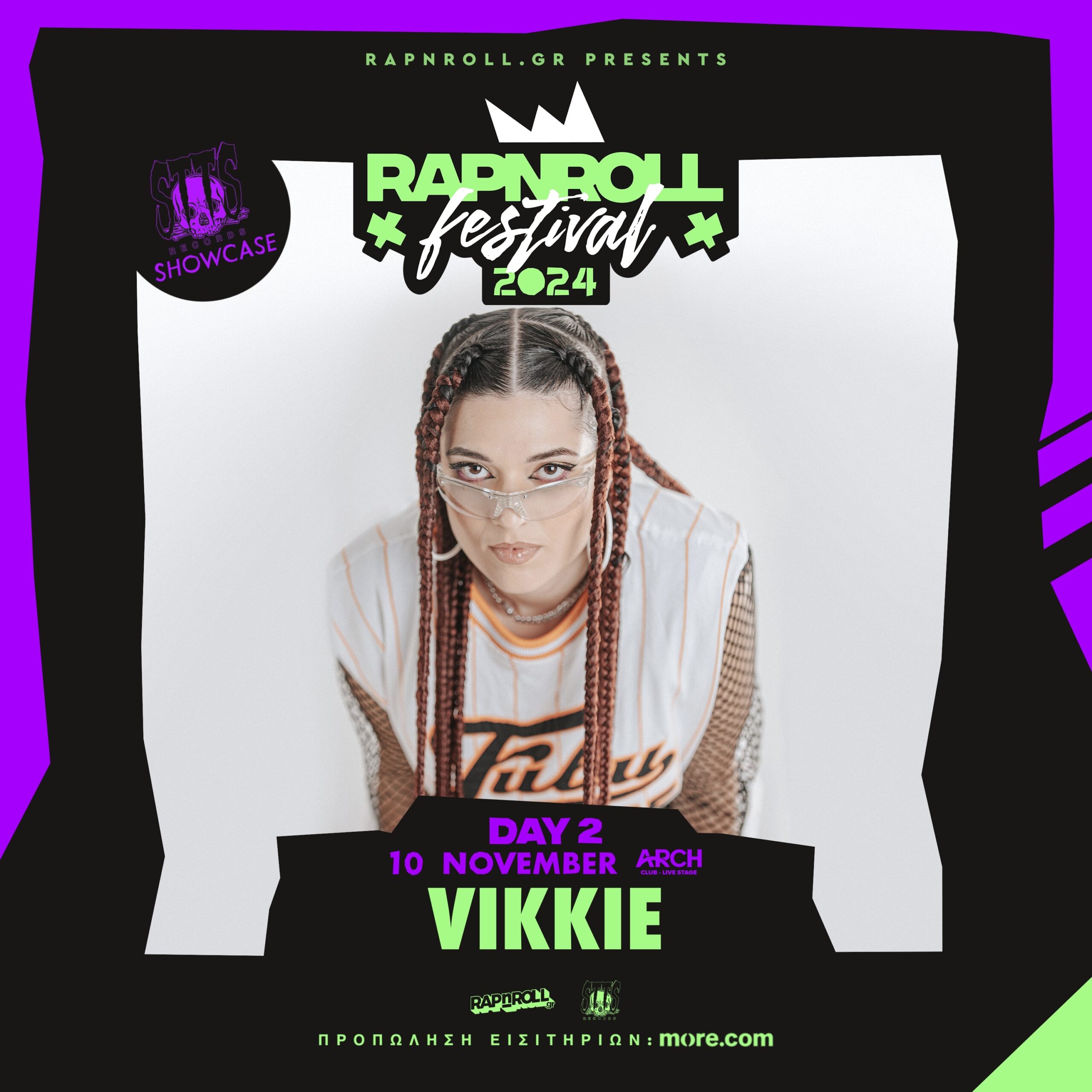 Η VIKKIE στο Rapnroll Festival 2024! - Rapnroll.gr