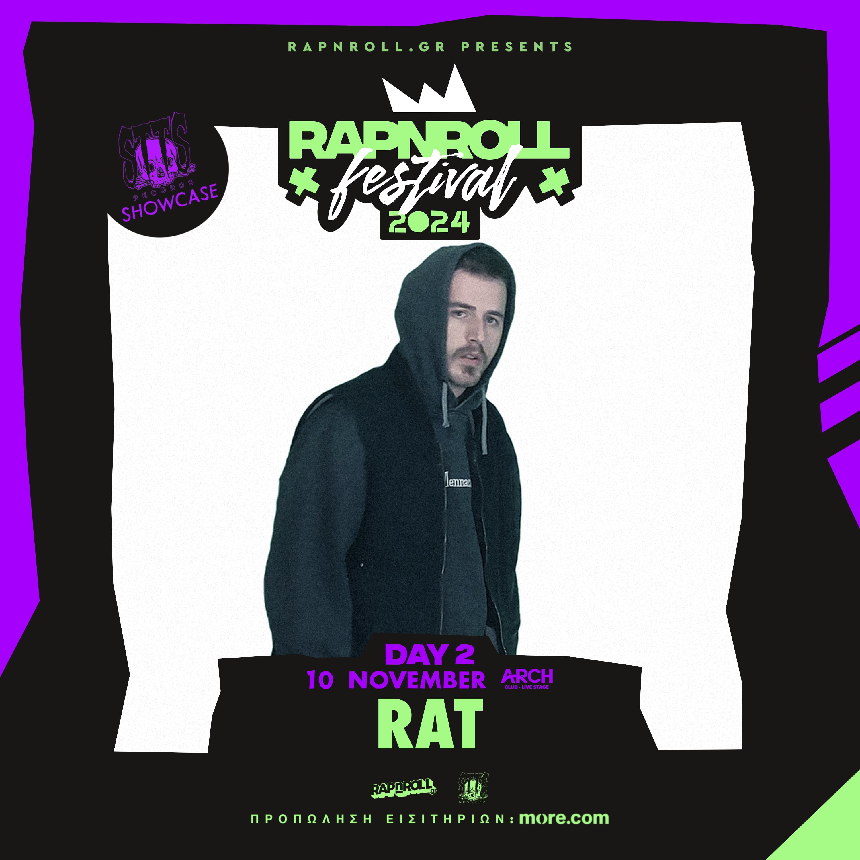 O RAT στο Rapnroll Festival 2024!